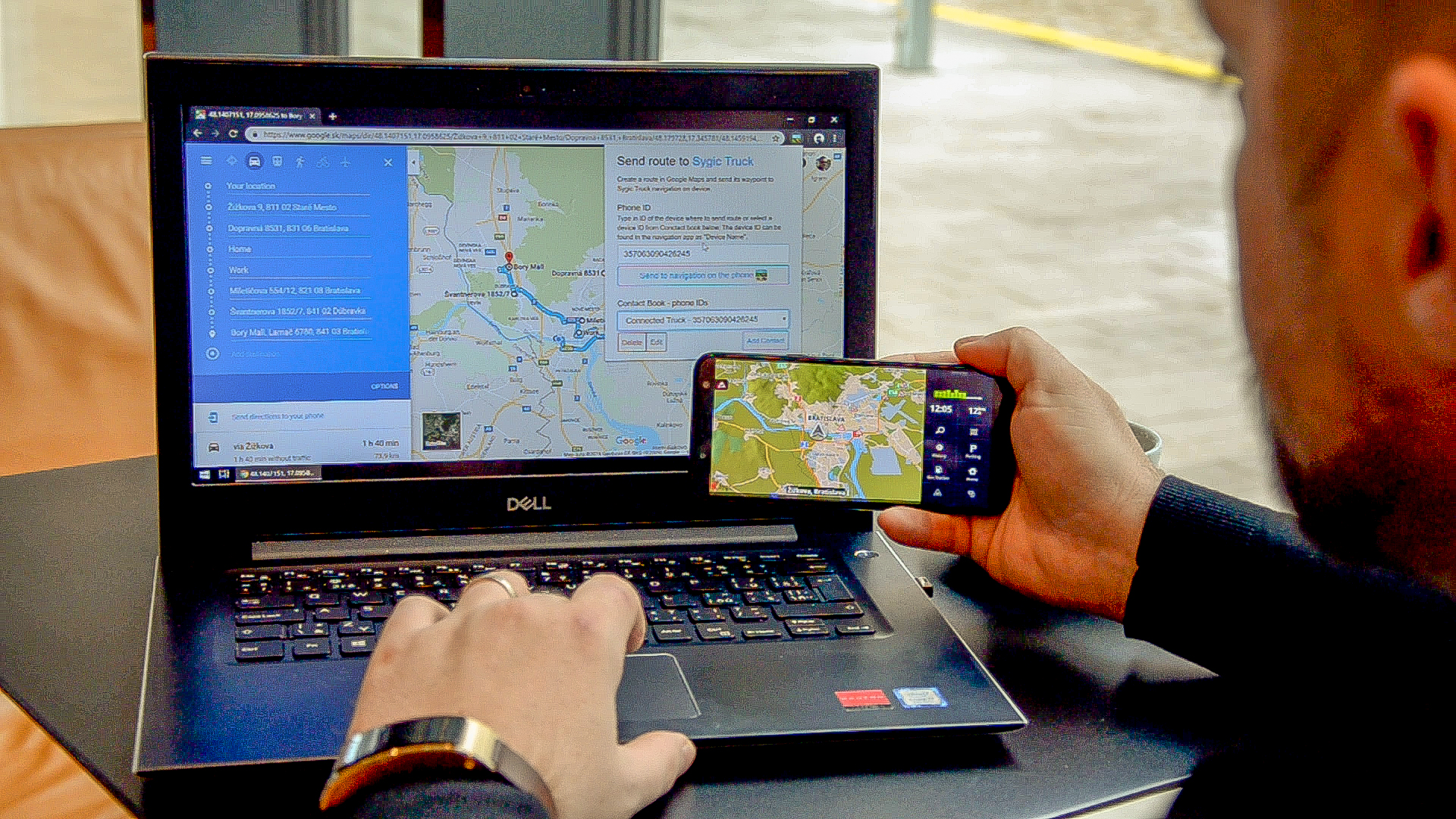 El Sygic GPS Navigation - Sobre Camiones