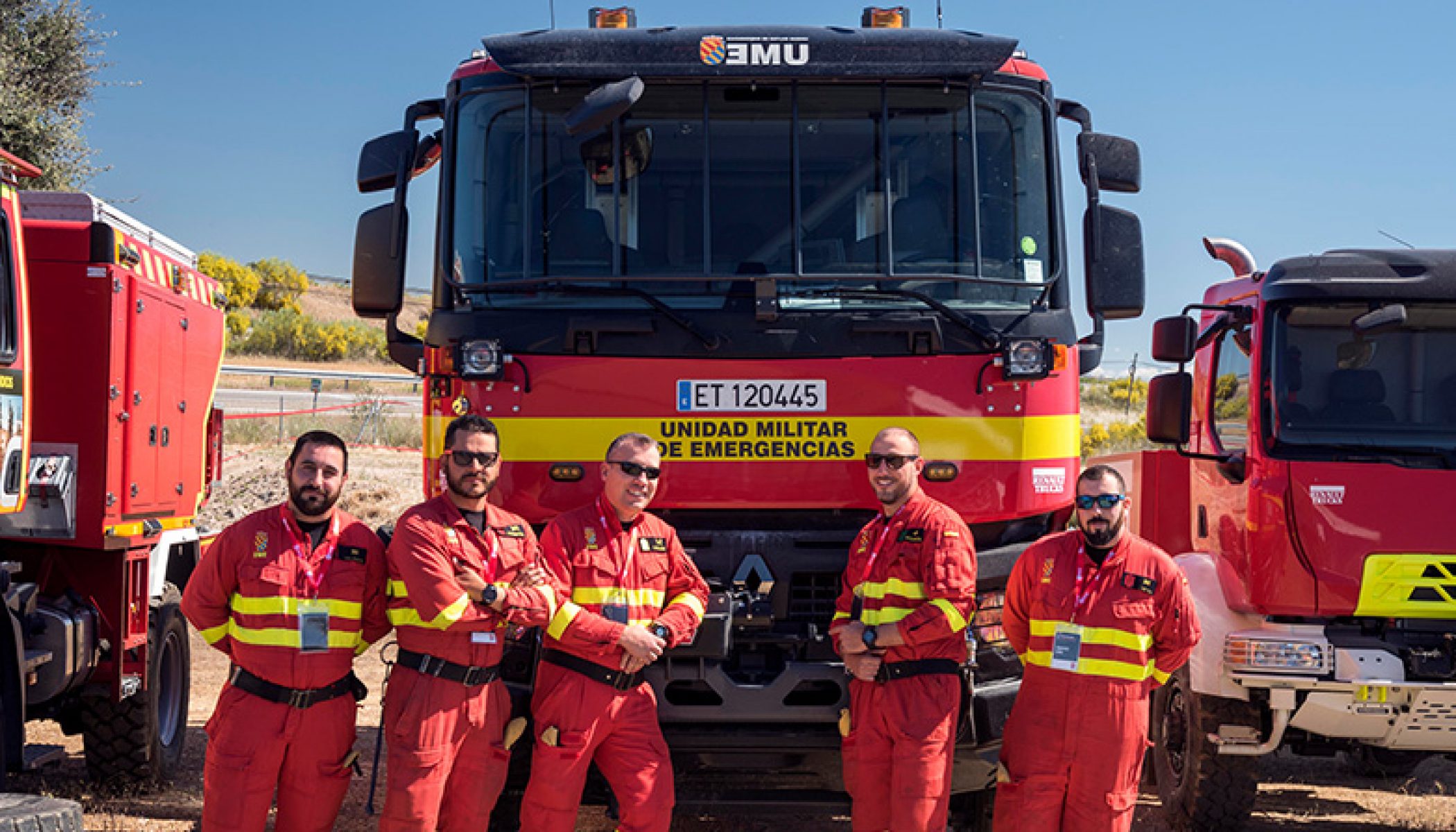 PRIMER CAMPEONATO DE BOMBEROS FORESTALES - Sobre Camiones